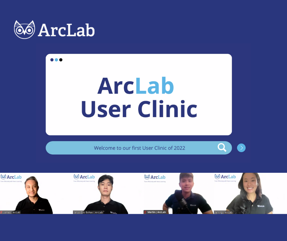 ArcLab User Clinic | Features Update | Nano Learning